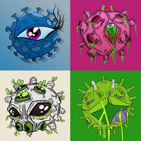 Coronavirus Inspired Digital Art & Product Series Raising Money for NHS